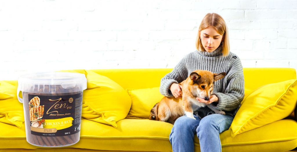 Snacks barritas de pollo para perros Zen Natural Balanced Nutrition Evo
