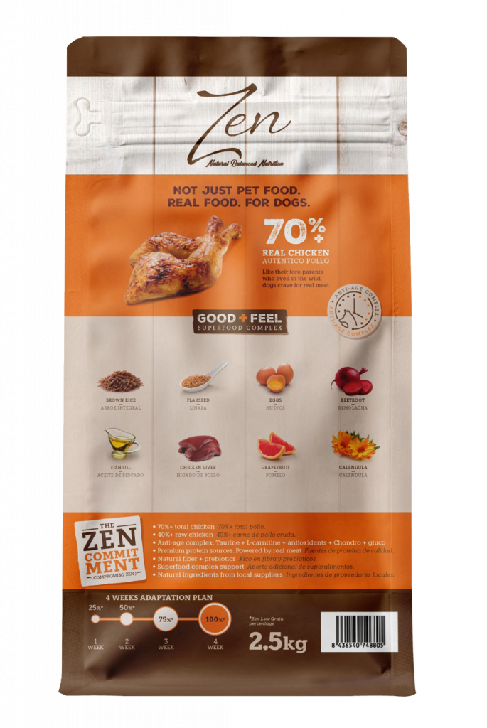 Zen Low Grain Adult Senior: alimento para perros edad avanzada
